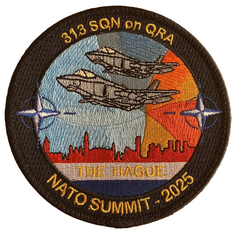 F-35’s bewaken luchtruim NATO Summit – 313 SQUADRON